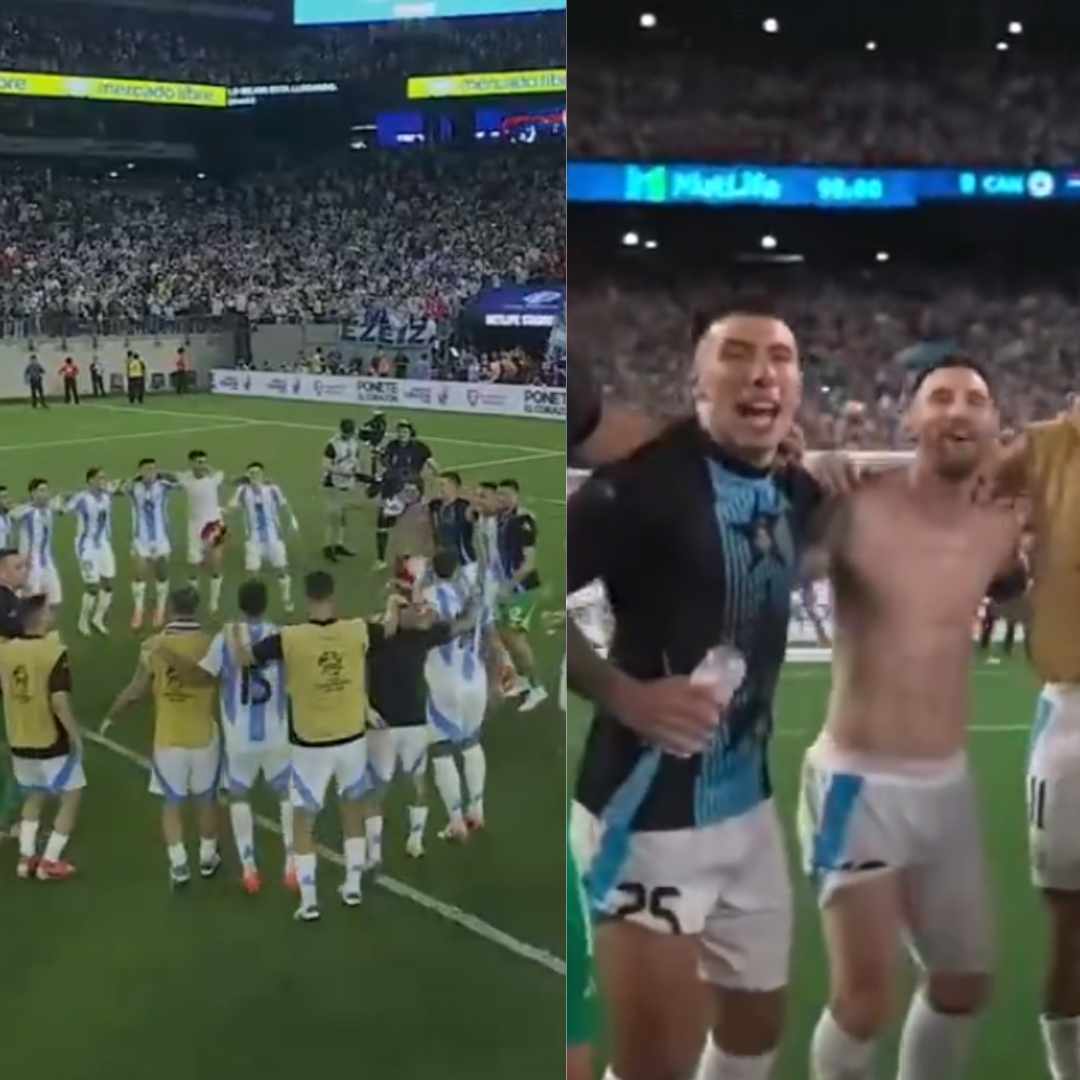 Lionel Messi's Shirtless Celebration Sparks Internet Frenzy After Copa America 2024 Victory ...